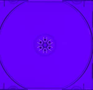 Color CD Jewel Case, Clear Purple, 50 Pcs, Boxed, Perfect as a Blu-ray ...