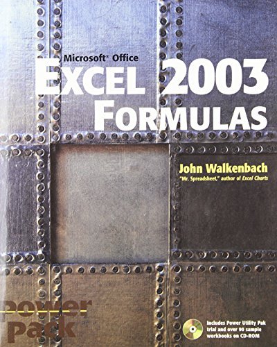 Excel 2003 Formulas by John Walkenbach (2003-10-17): John Walkenbach: Amazon.com: Books