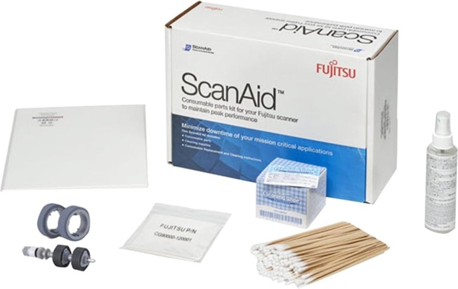 Amazon.com: Manufacturer's Genuine ScanAid Kit fi-8170, Cleaning ...