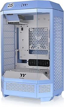 Amazon.com: Thermaltake Tower 300 Hydrangea Blue Micro-ATX Case ...