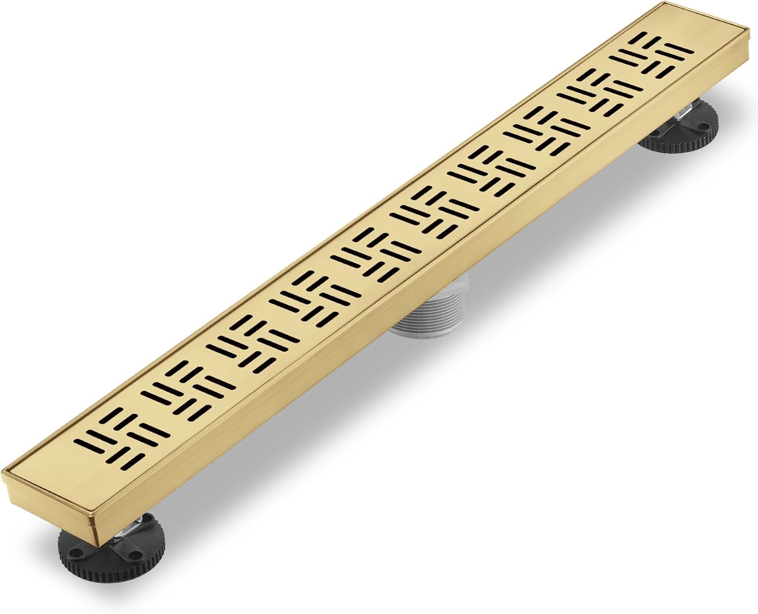 Sharp-tec Shower Drain, 24 inch Linear Shower Drain, Brushed 304 ...