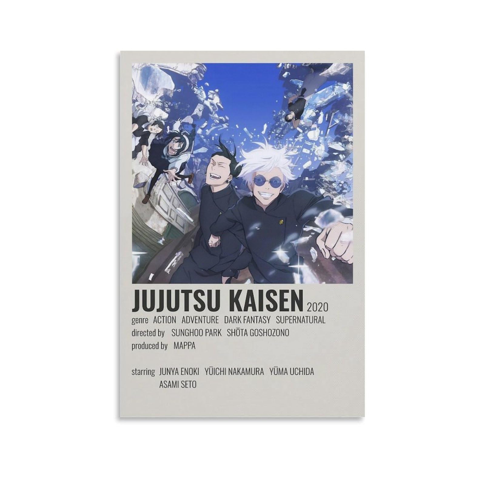 Amazon.com: TeidEa JJK Poster (22) Home Decor Poster Wall Art Hanging ...