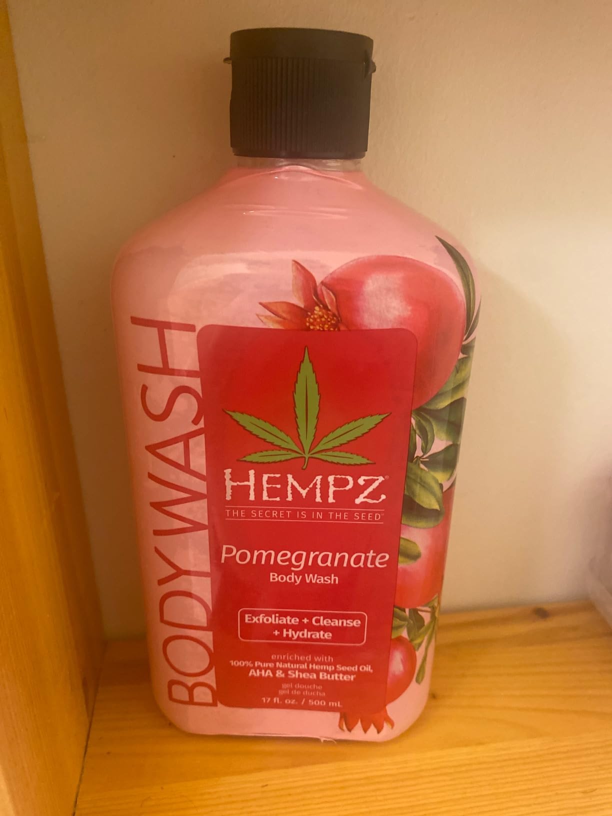 Hempz Body Wash - Fragrance Free - Hydrating for Sensitive Skin ...