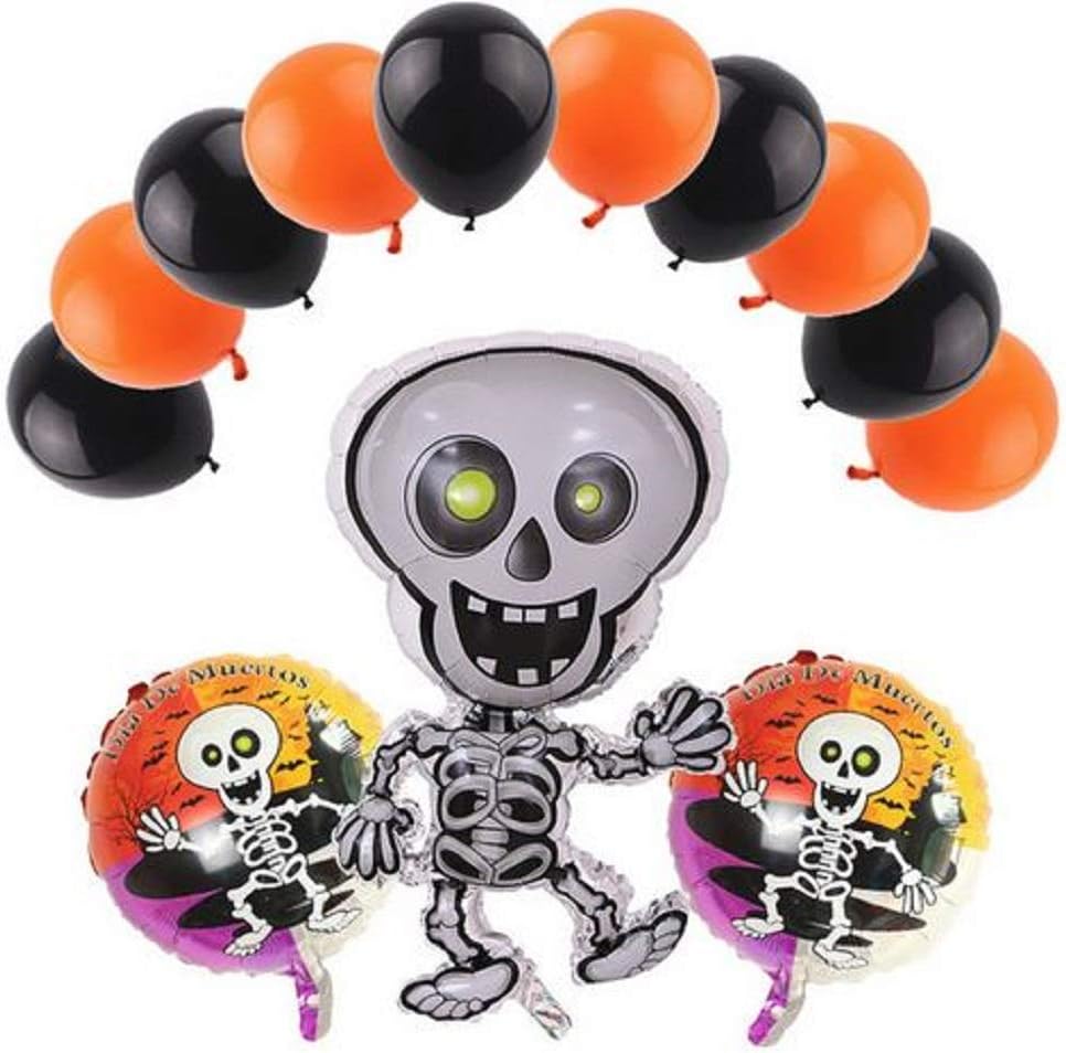 Amazon.com: Dia de los Muertos - conjunto de globos de fiesta - Day of ...
