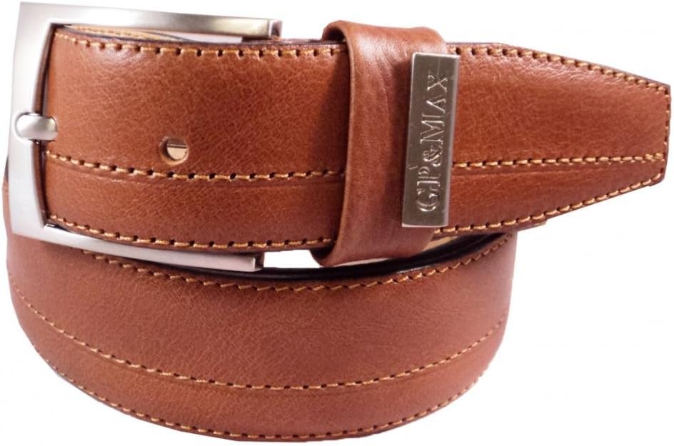GP&MAX Italian Leather Belt - Classic Collection - 35MM - Mod. 4208 ...