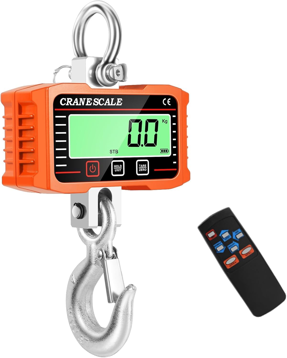 Memows Hanging Scale 2000Kg 4400Lb, Digital Industrial Crane Scale ...