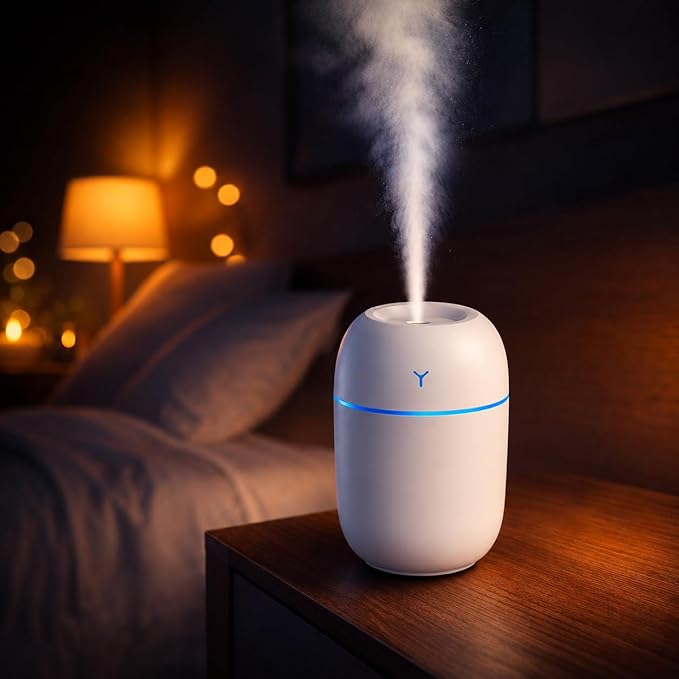 Humidifier with Colorful Atmosphere Light | USB Portable Aroma Diffuser ...
