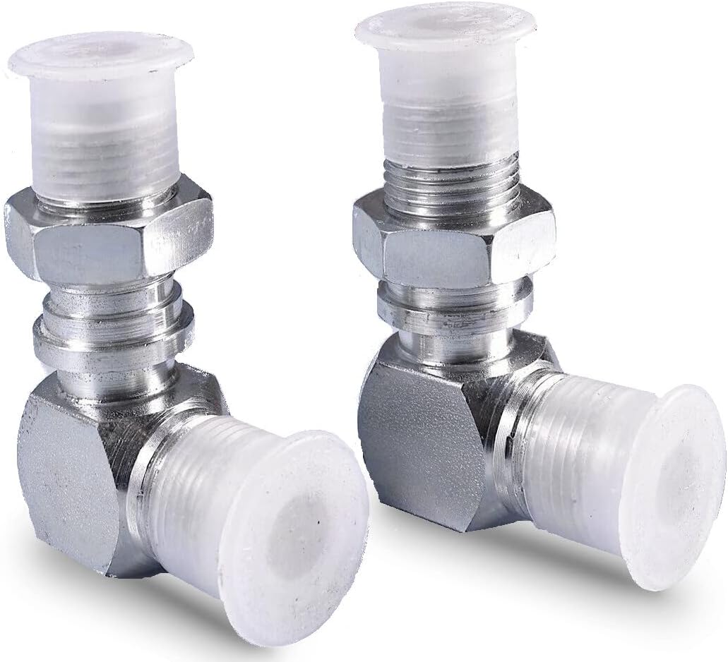 Amazon.com: 2 (Two) AirWay 3/4"-16 Male JIC 90° Bulkhead Elbow ...