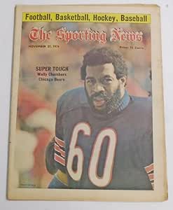 Amazon.com: 1976 The Sporting News 11/27/76 TSN Wally Chambers Bears ...