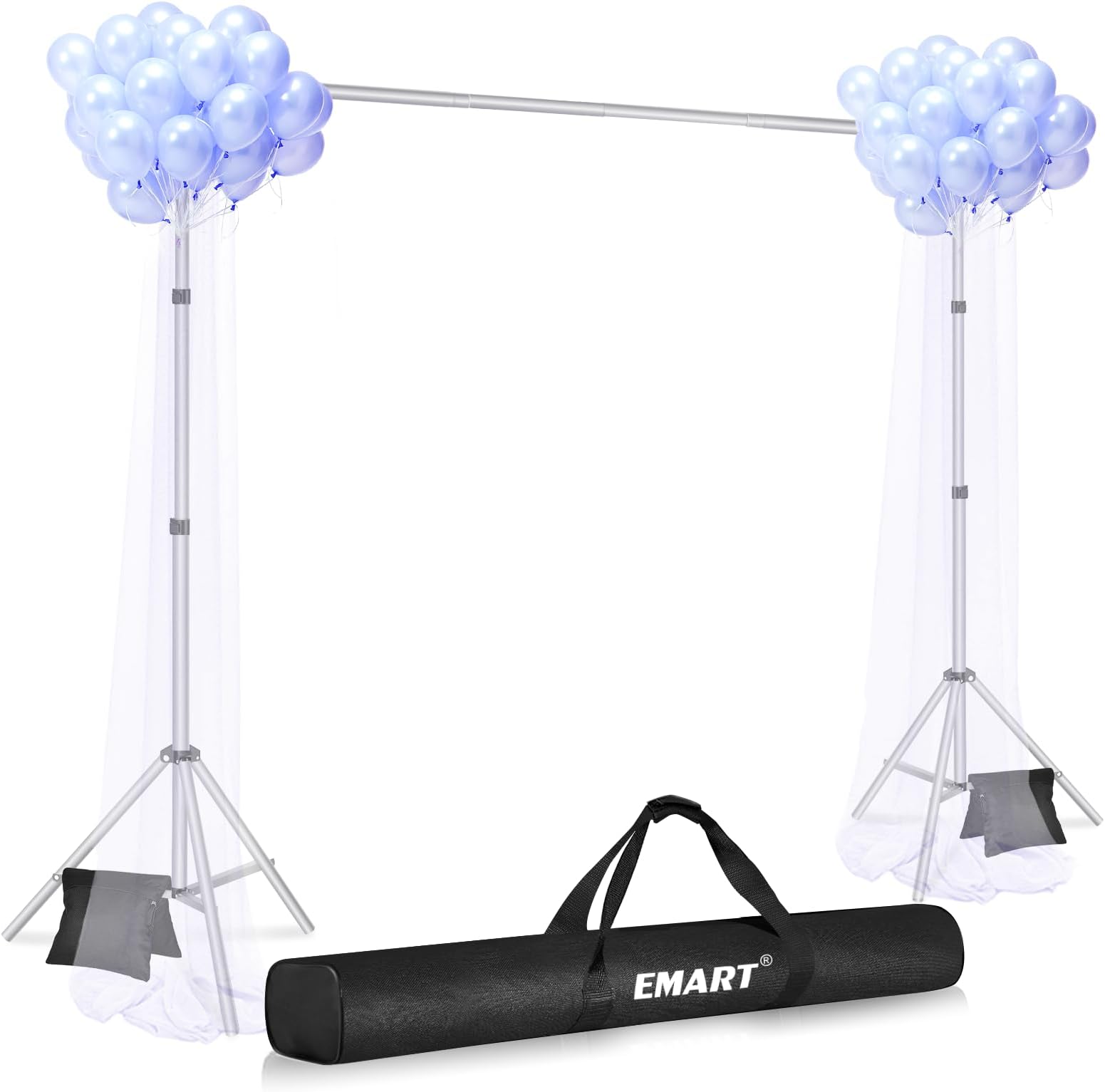 Amazon.com : EMART Backdrop Stand 10x7ft(WxH) Photo Studio Adjustable ...