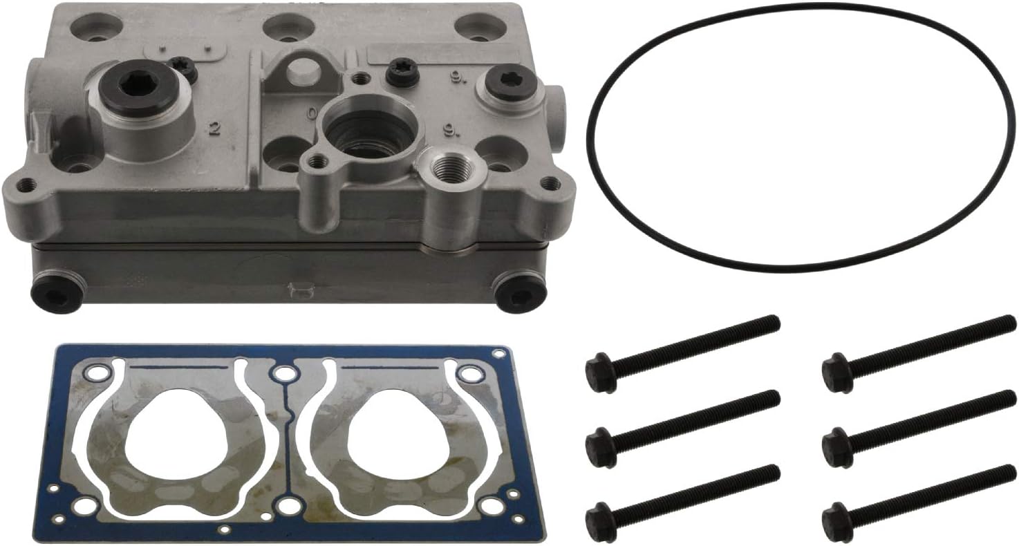 Amazon.com: Compressor Cylinder Head FEBI compatible with VOLVO RENAULT ...