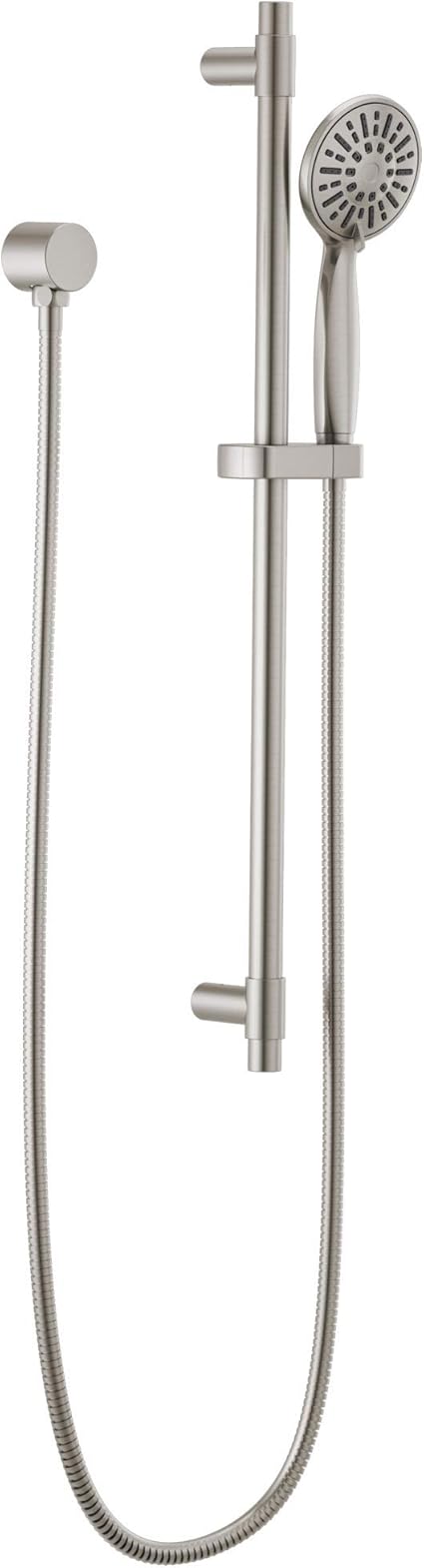 DELTA FAUCET 51361-SS Hand Shower 1.75 GPM w/Slide Bar 4S Handshower ...
