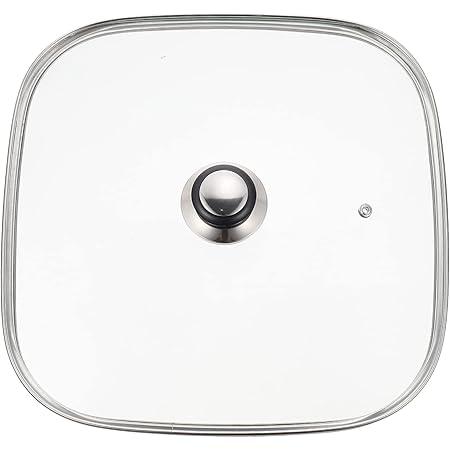 Amazon.com: Woll Tempered Glass with Stainless Steel Rim and Vented ...