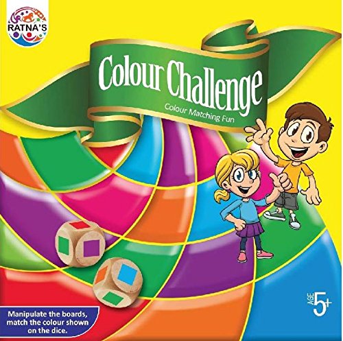 Ratnas Colour Challenge, Colour Matching Game for Kids Ages 5+ : Amazon ...