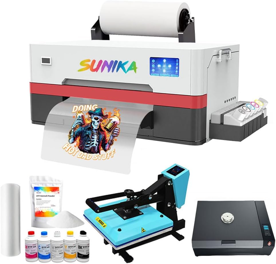 Amazon.com: SUNIKA A3 DTF Printer, Direct to Film 13-inch DTF Transfer ...