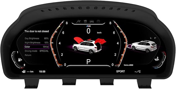 Amazon.com: Car LCD Screen Meter Multimedia Cockpit Digital Dash ...