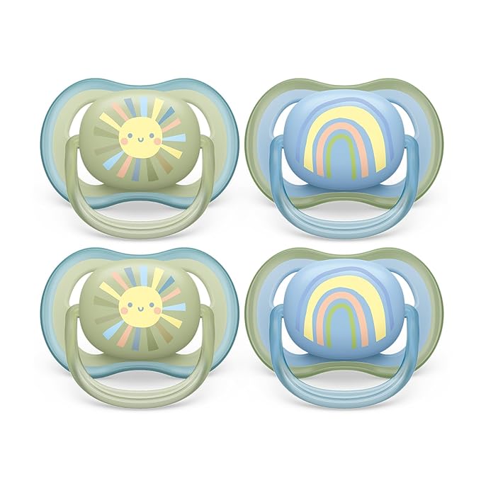 Amazon.com : Philips Avent Ultra Air Pacifier - 4 x Light, Breathable ...