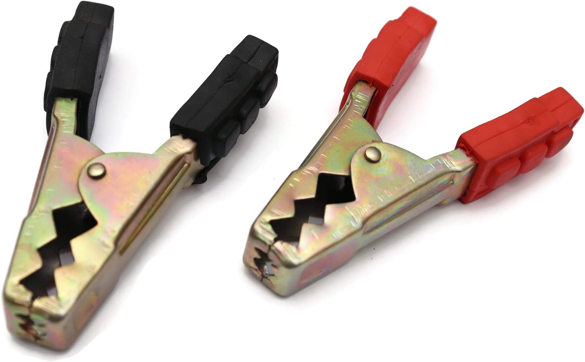 Heavy Duty Alligator/Crocodile Clamp Set Electrical Battery Clamp ...