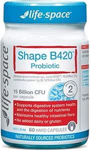 Amazon.com: Life Space Shape B420 Probiotic 60 Capsules : Health ...