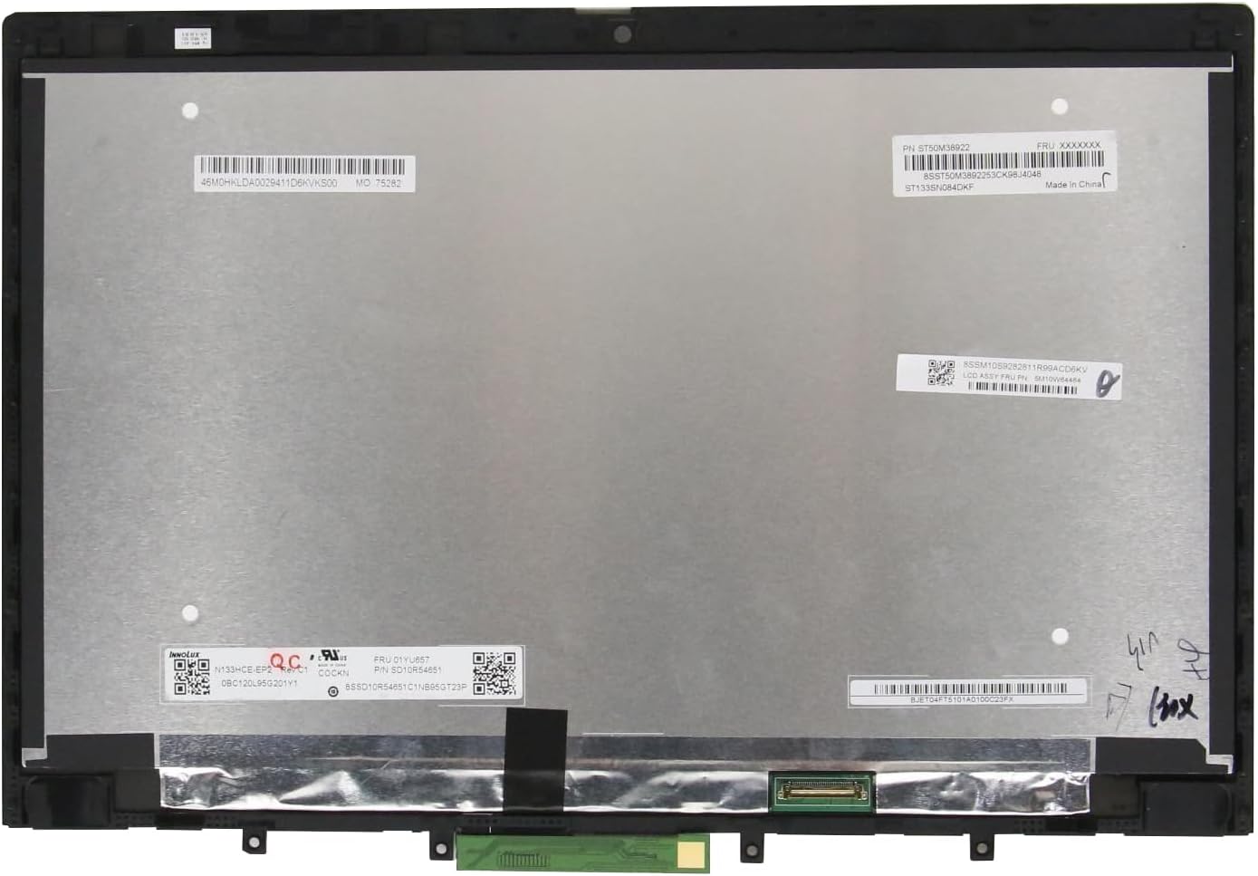 Amazon.com: IMBXHZQ for ThinkPad L13 Yoga L13 Yoga Gen 2 LCD Touch ...