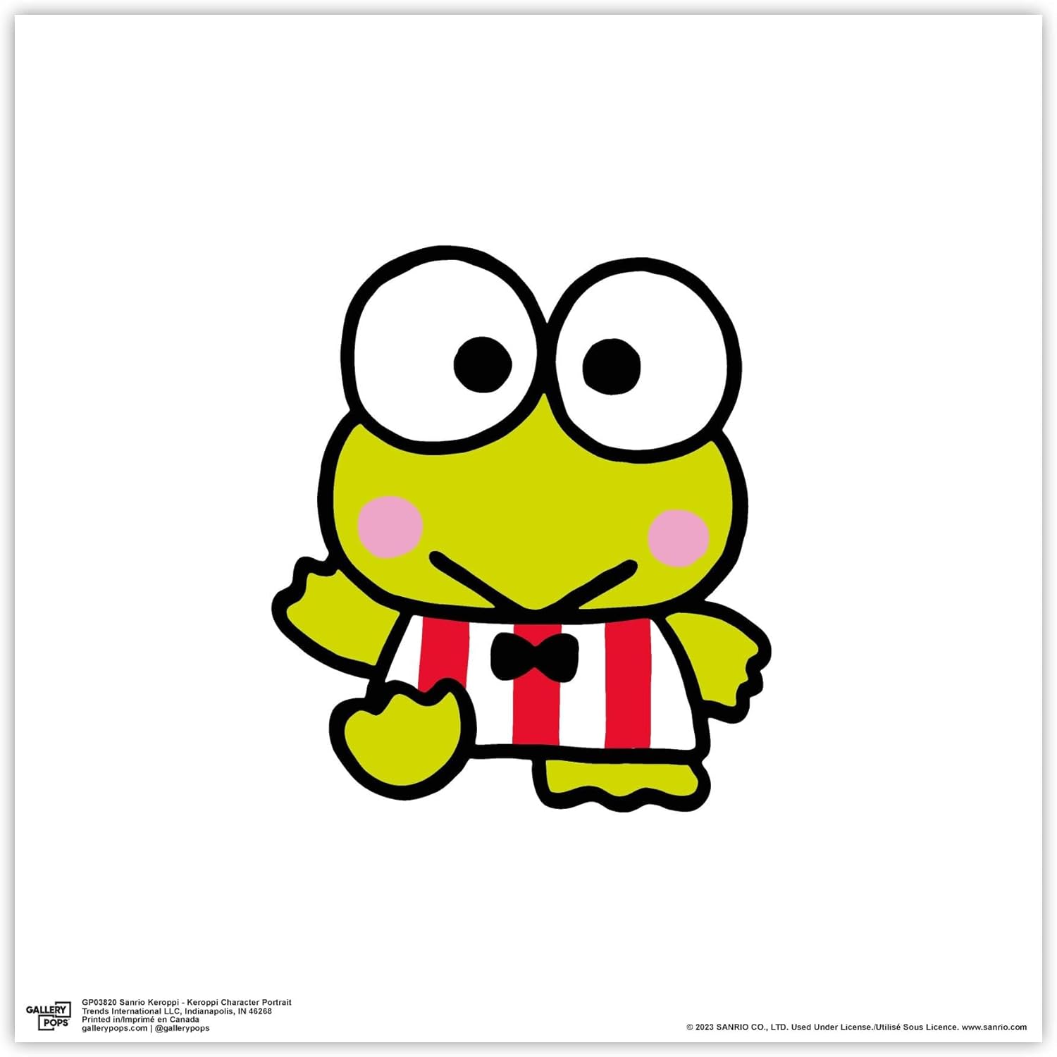 Amazon.com: Trends International Gallery Pops Sanrio Keroppi - Keroppi ...