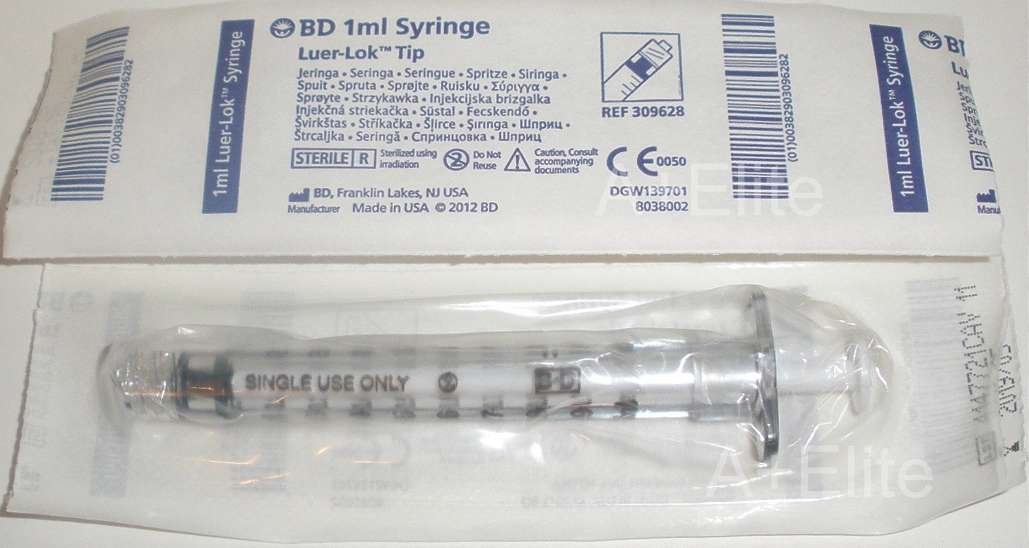 Elimedical 1cc Oral Syringe 100 Pack Elimedical 1cc Oral Medication ...