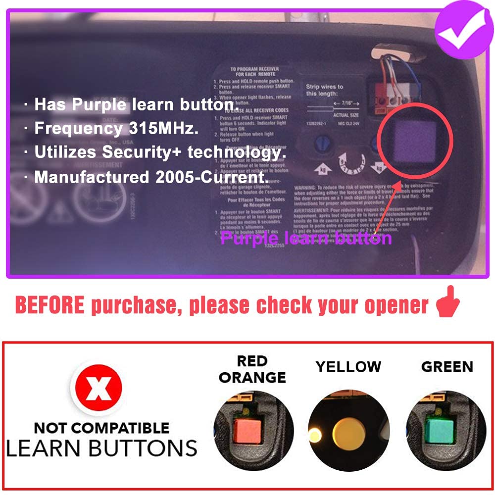 Garage Remote Control Com...B08H81R58N | Encarguelo.com.ve