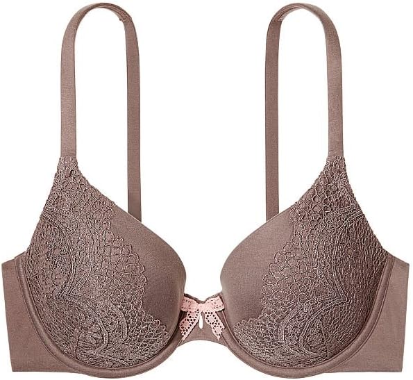 Victoria's Secret Women's Body By Vs Lined Perfect Coverage BRA TAUPE ...