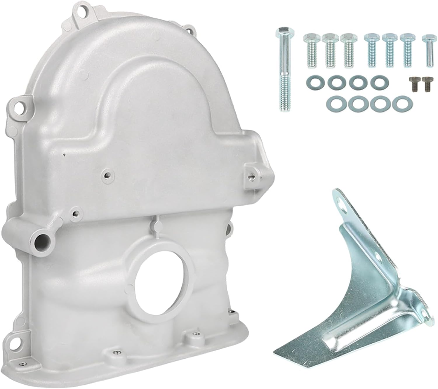 Amazon.com: labwork Aluminum Timing Cover Replacement for Ford FE 360 ...