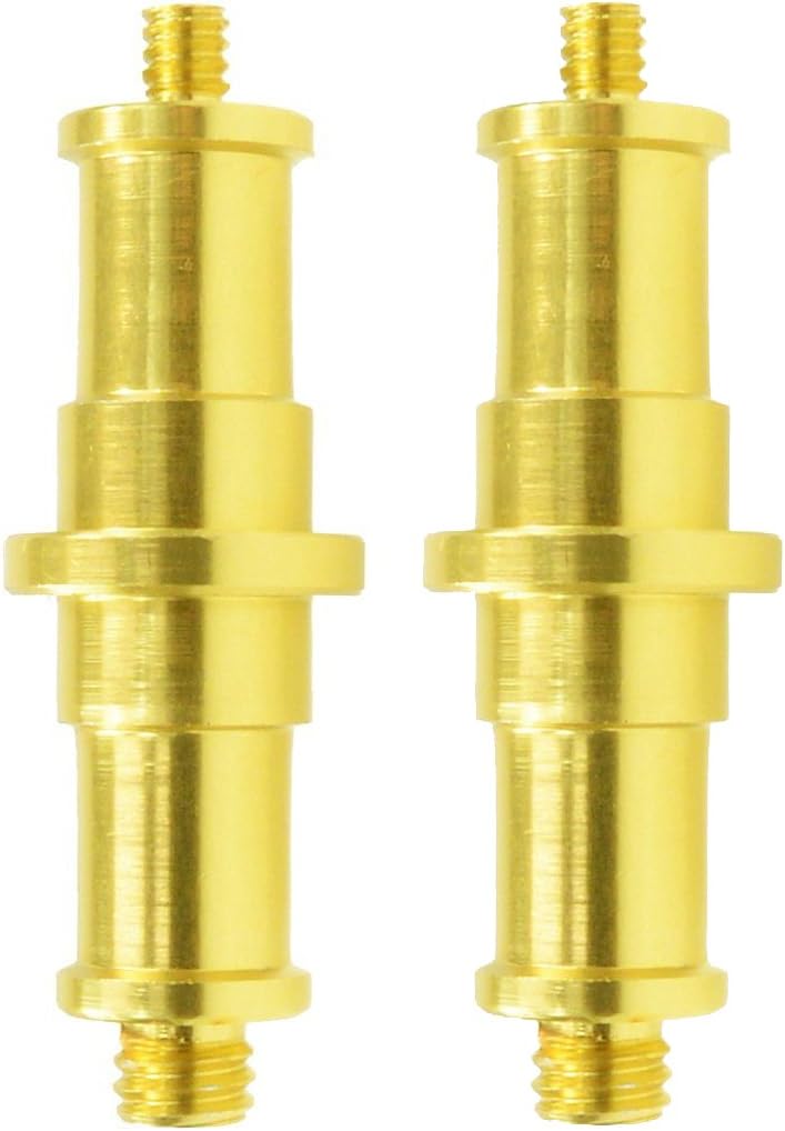 Amazon.com: Foto&Tech 2 Pieces 1/4" Male to 3/8" Male Threaded Screw ...