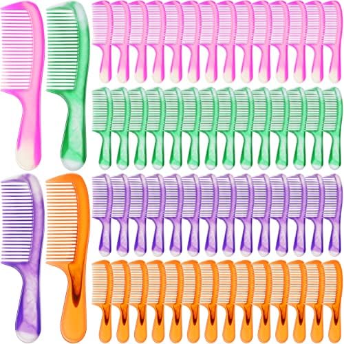 Amazon.com : Nuogo 60 Pieces Colorful Hair Combs Set Plastic Pocket ...