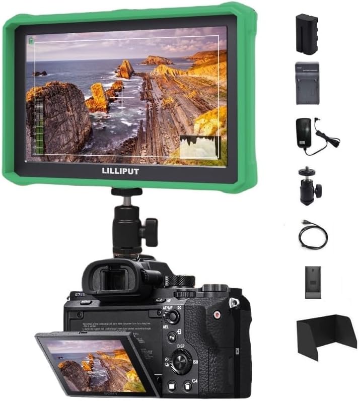 Amazon.com : NEEWER Upgraded F100 7 Inch Camera Field Monitor HD Video ...