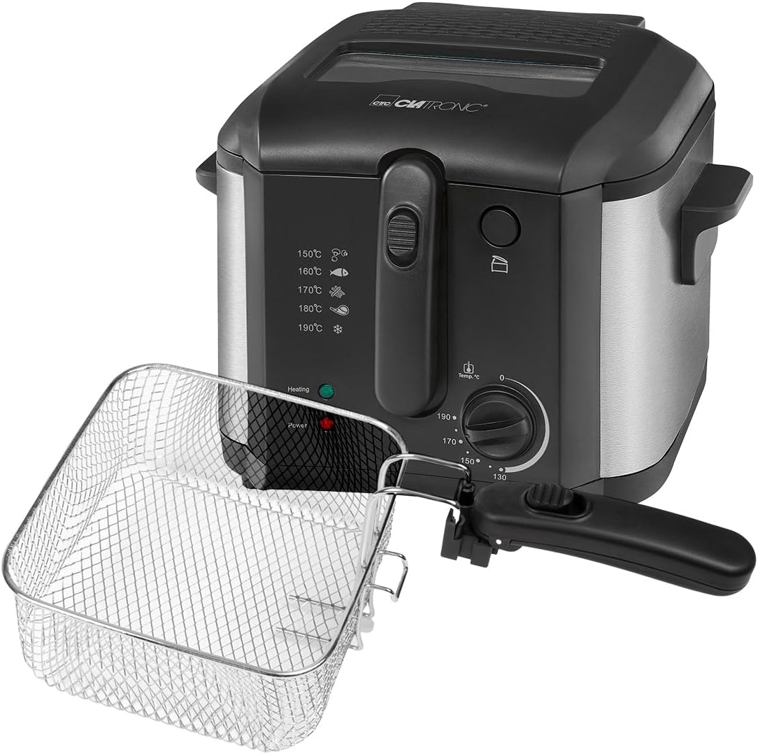 Mesko MS4908 Friteuse mit öl 2,5 Liter Fett, Elektrische, Klein ...