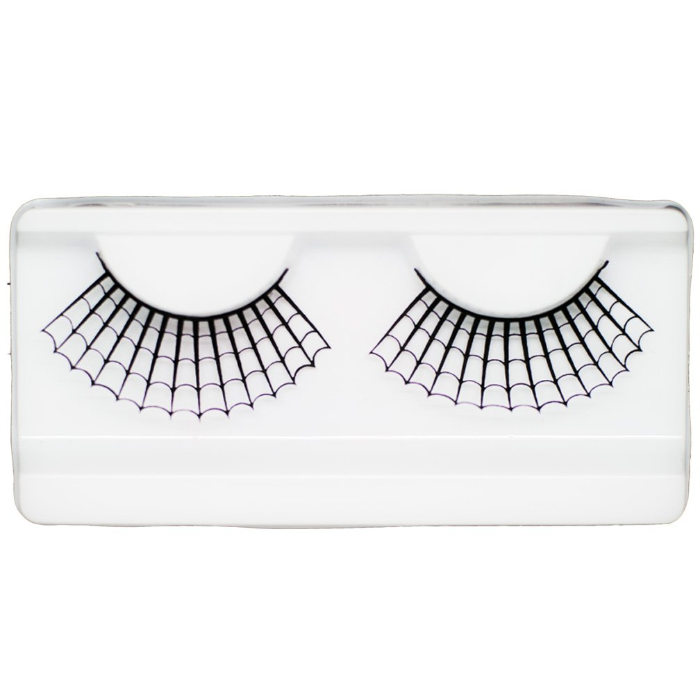 Amazon.com: EMILYSTORES Huge Spider Web Lace Black Paper Lashes Costume ...
