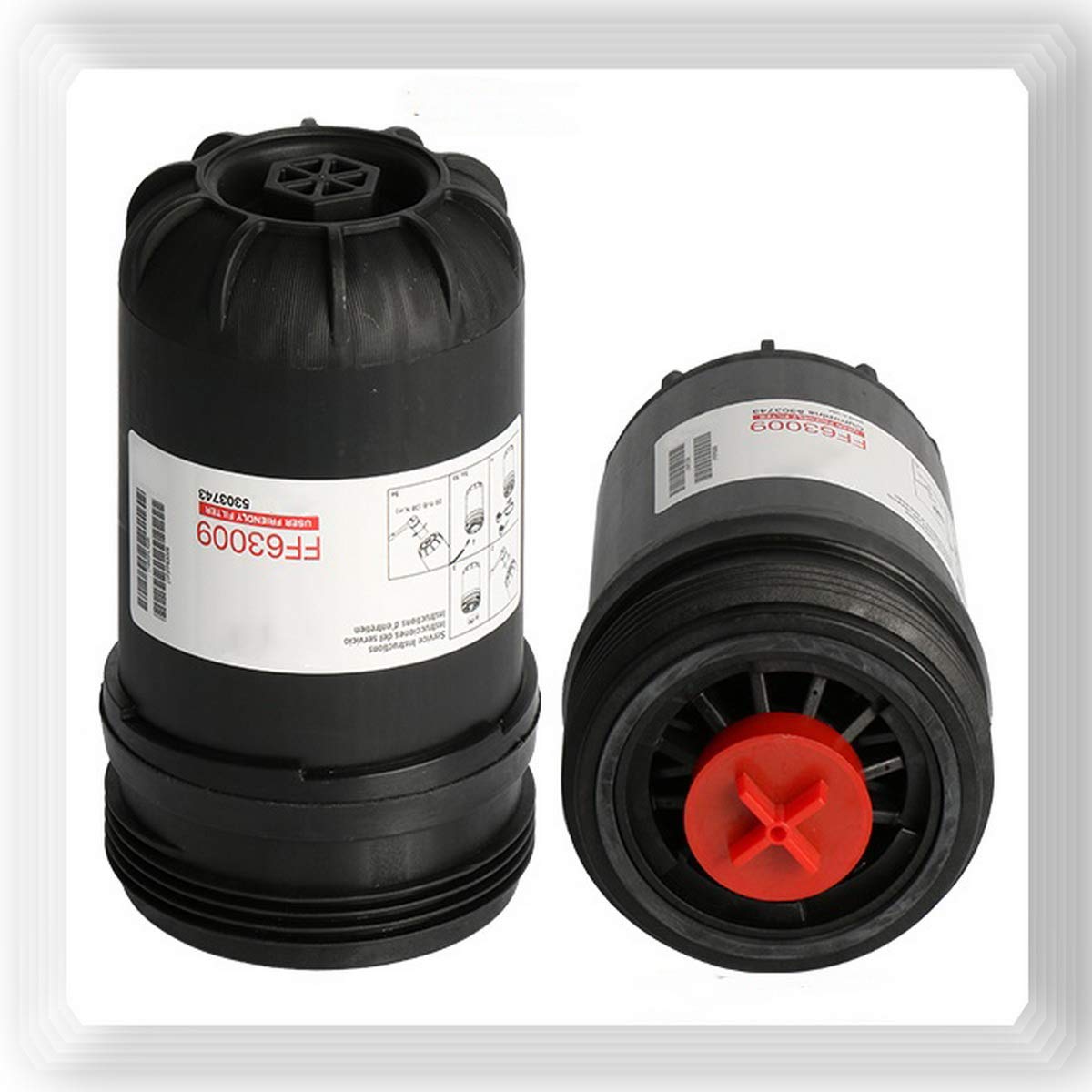 V-PRO H.D FF63009 Fuel Filter for Cummins 5303743 Replaces FF63008 ...