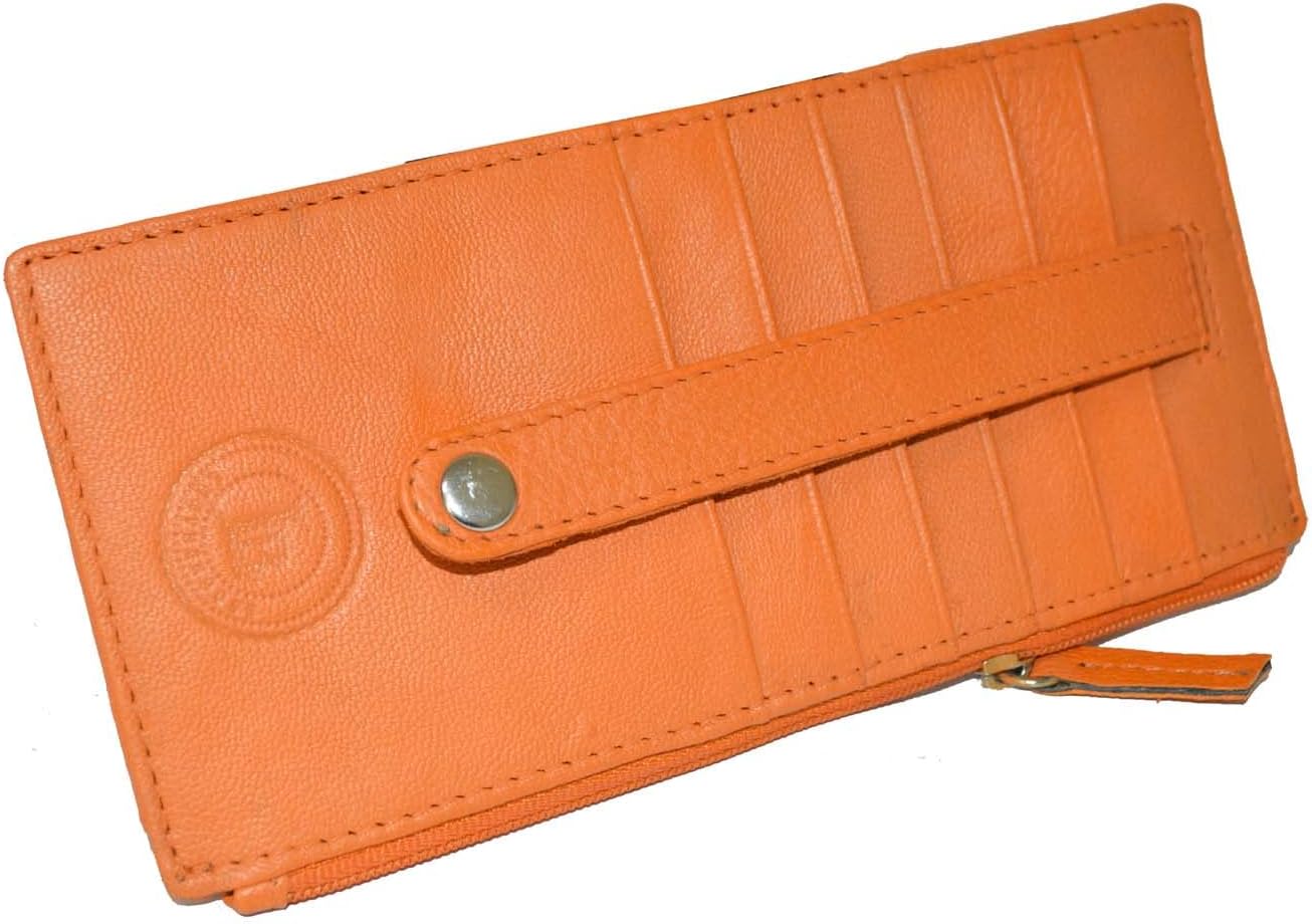 Amazon.com: Leatherboss Genuine Leather Women's All in One Credit ...