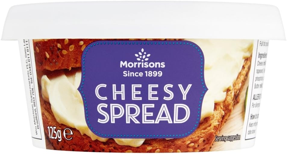 Morrisons Cheese Spread, 125 g : Amazon.co.uk: Grocery