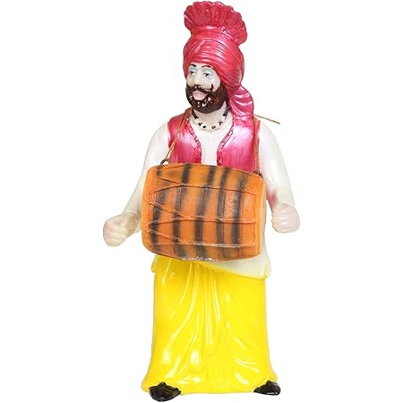 Buy BS Handicrafts Polystone Bhangra Boy Dholi | Decorative Showpiece ...