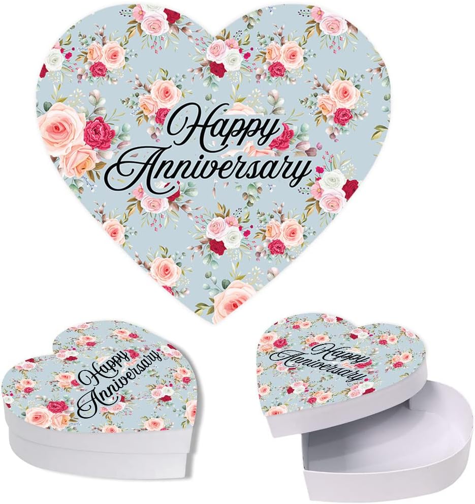 Andaz Press Caja De Regalo En Forma De Corazón Para El Día De San