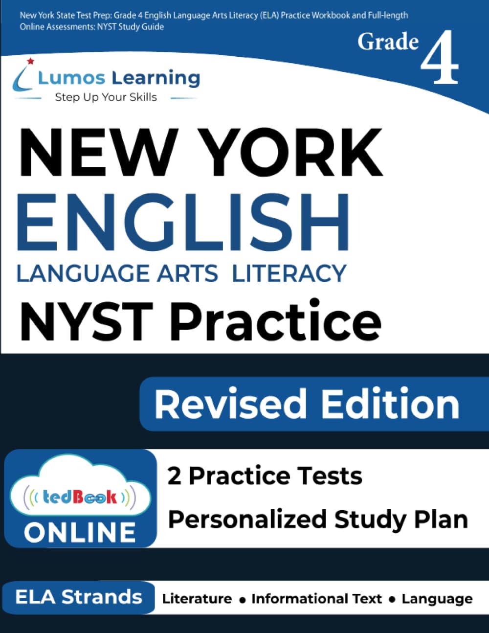 New York State Test Prep: Grade 4 English Language Arts Literacy (ELA ...