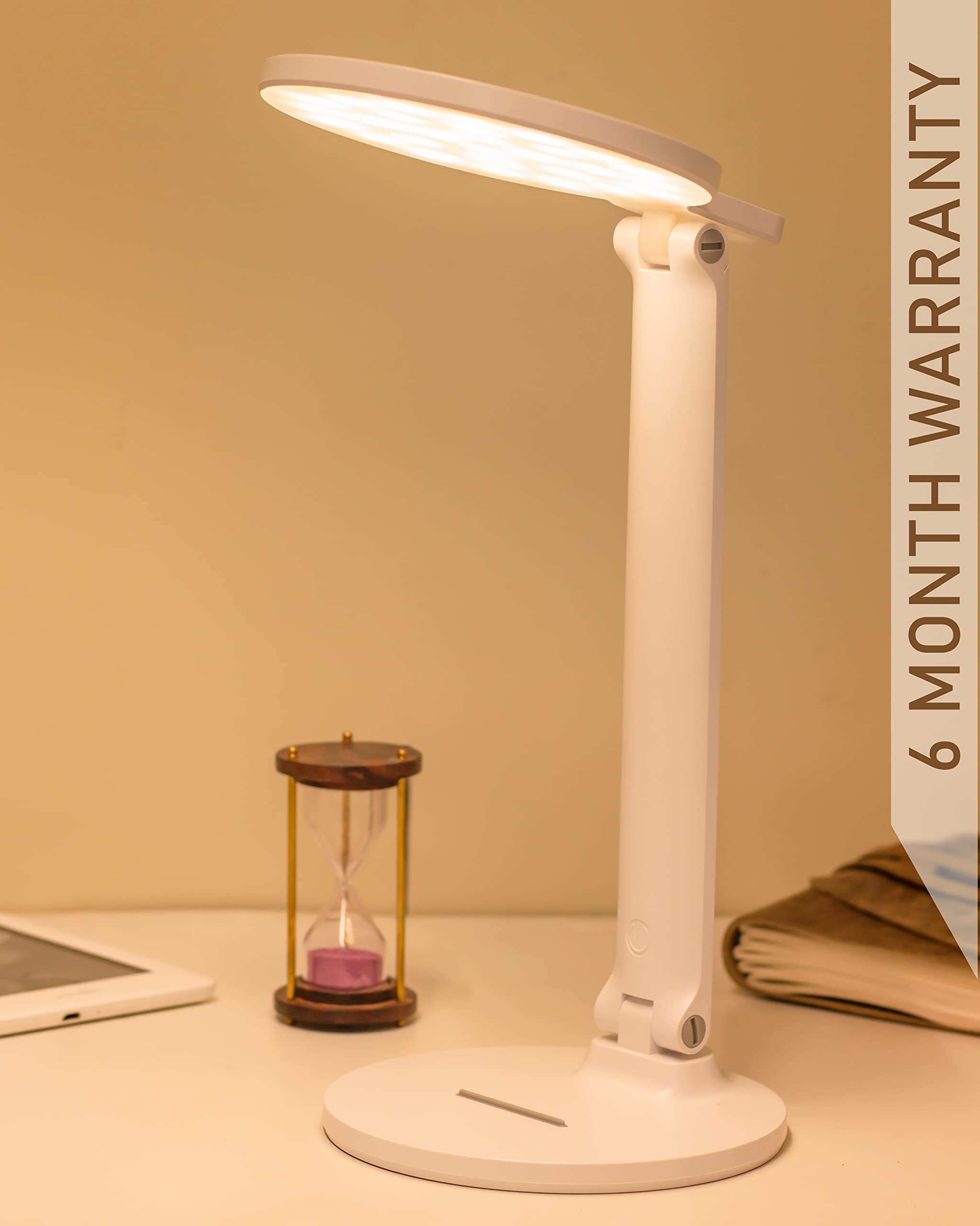 Buy WEIRD WOLF Premium LED Study/Table/Desk Lamp with 3 Colour Mode and ...