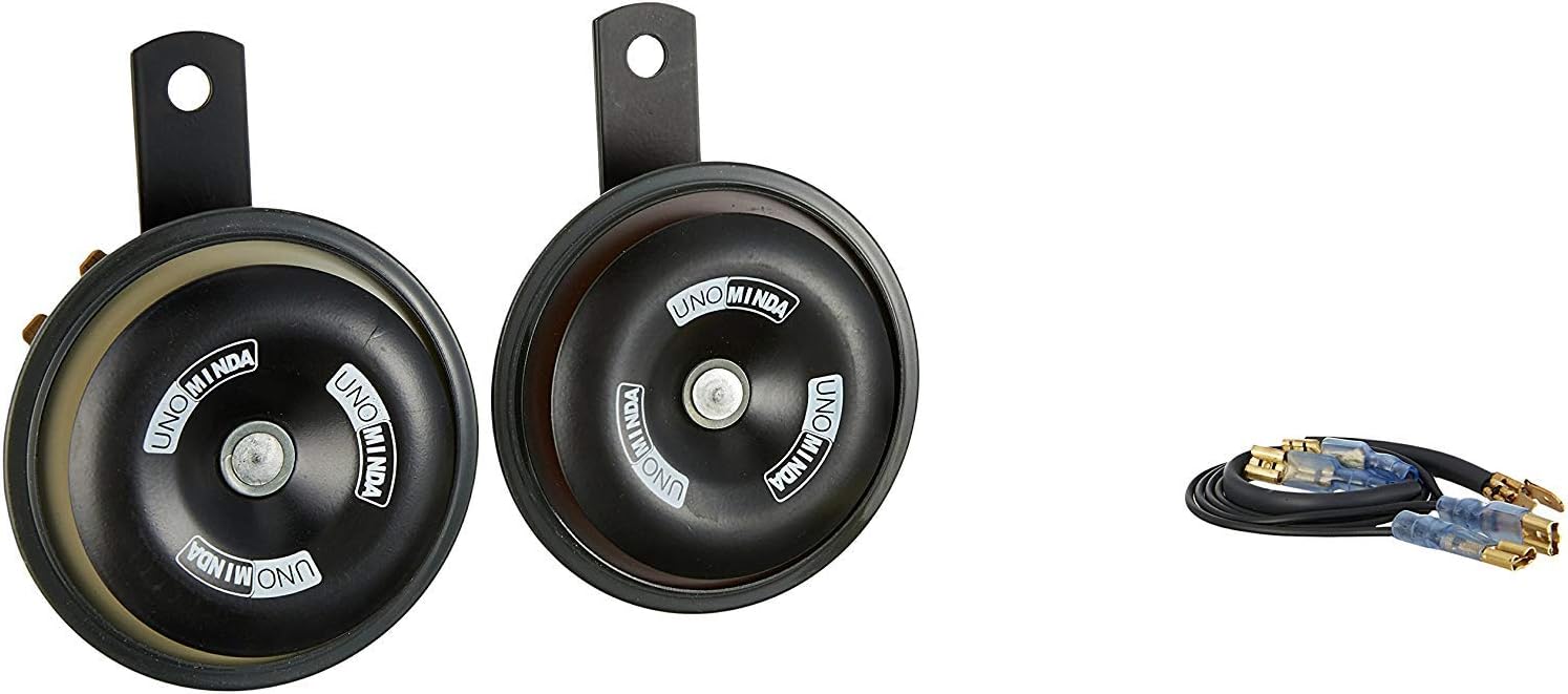 Roots Vibromini Horn Set for Motorcycle (Set of 2) : Amazon.in: Car ...