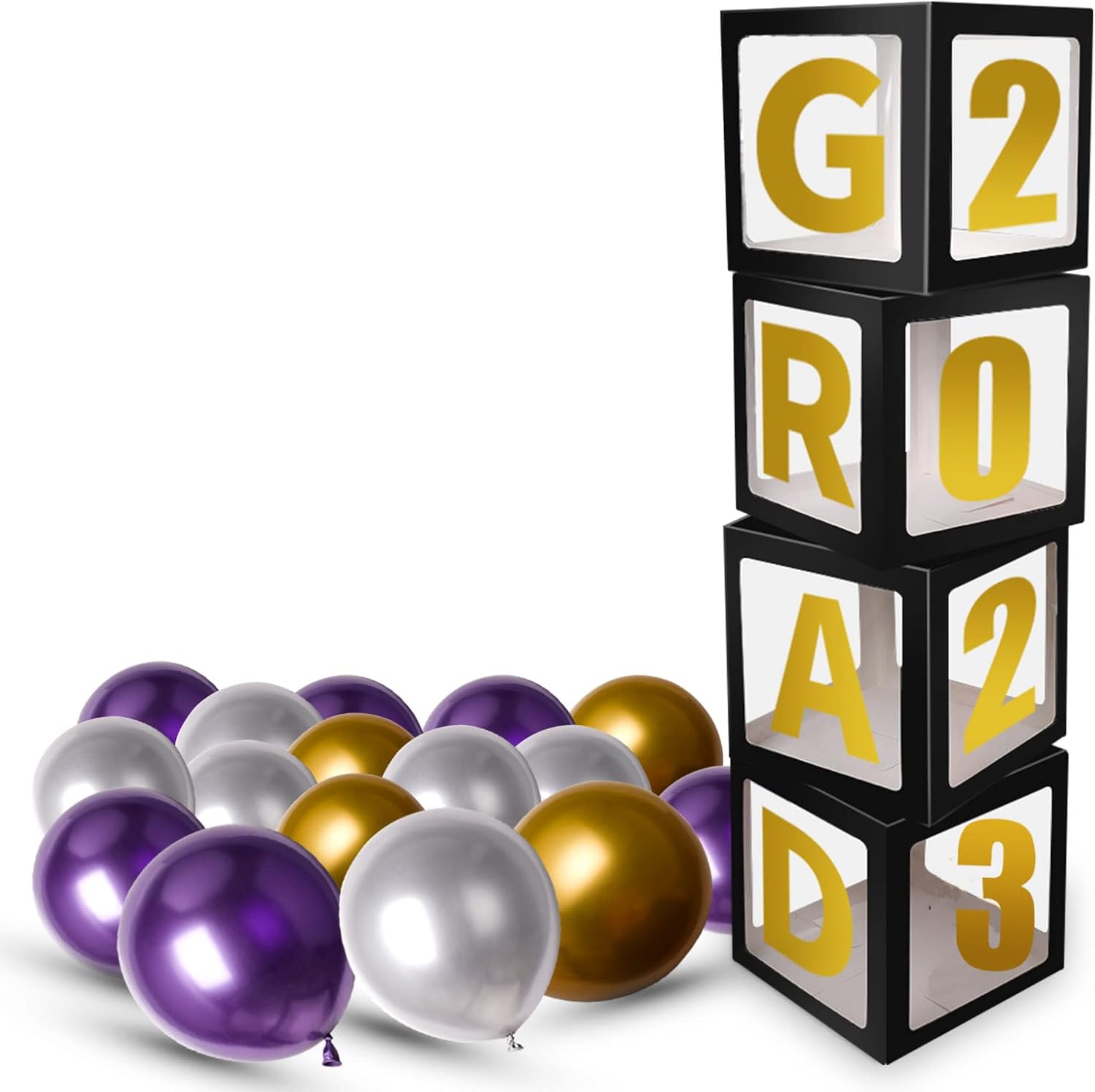 Amazon.com: Graduation Party Decorations Class of 2023, 4pcs Graduation ...