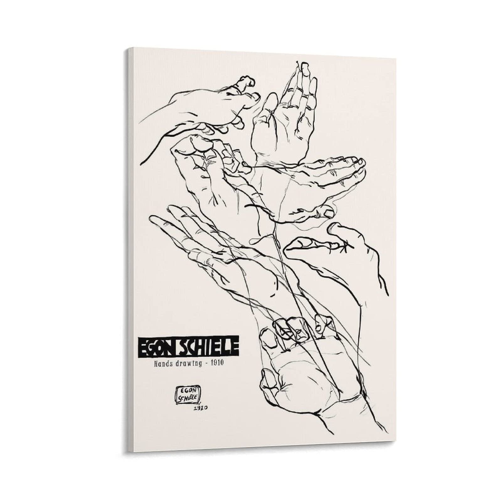 Egon Schiele Line Drawings