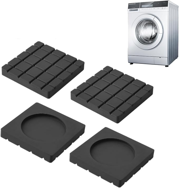 4 Pcs Anti Vibration Pads for Washing Machine,Washing Machine Anti ...