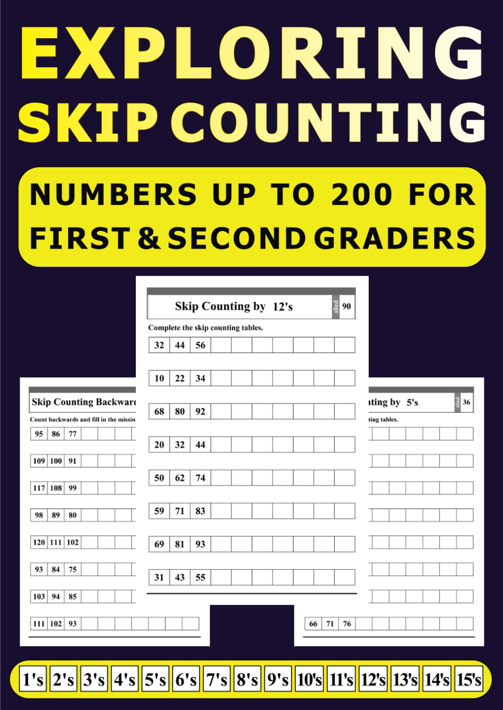 Exploring Skip Counting : Numbers Up To 200 For First & Second Graders ...