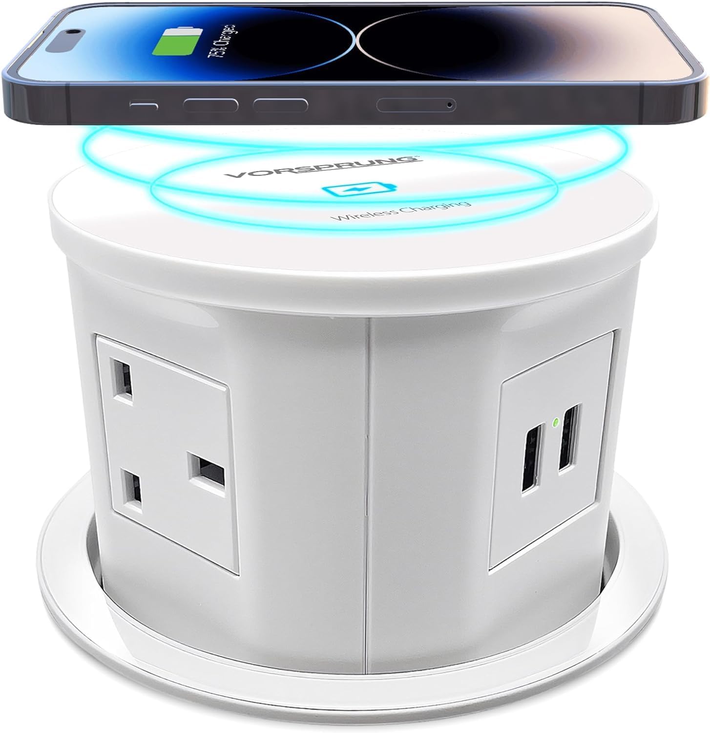 4 Outlets Pop up Socket for Kitchen Worktops, Ohuo Hidden Recessed ...