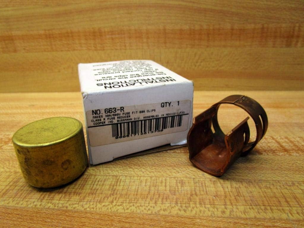 Bussmann 663-R, 30-60Amp 600V Fuse Reducer - Amazon.com