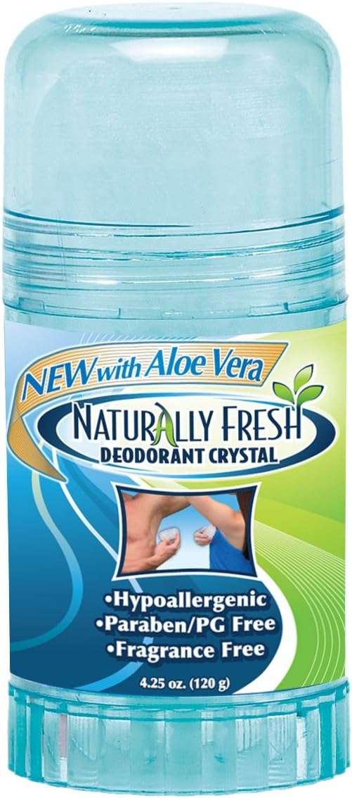 Amazon.com : Naturally Fresh Deodorant Crystal Blue Stick with Aloe ...