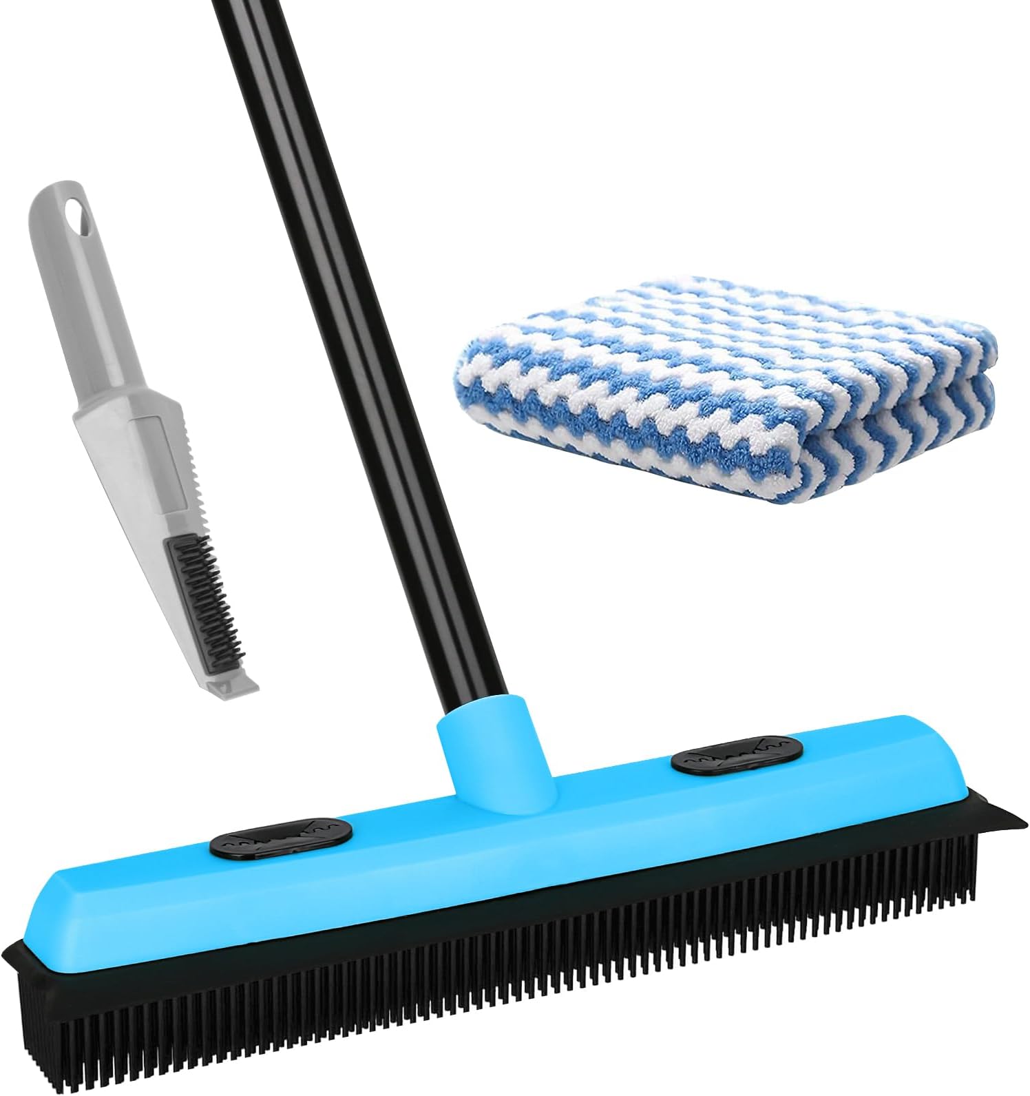 Amazon.com: Broomwiz Pet Hair Removal, Carpet Dog Hair Remover Rake, 2 ...